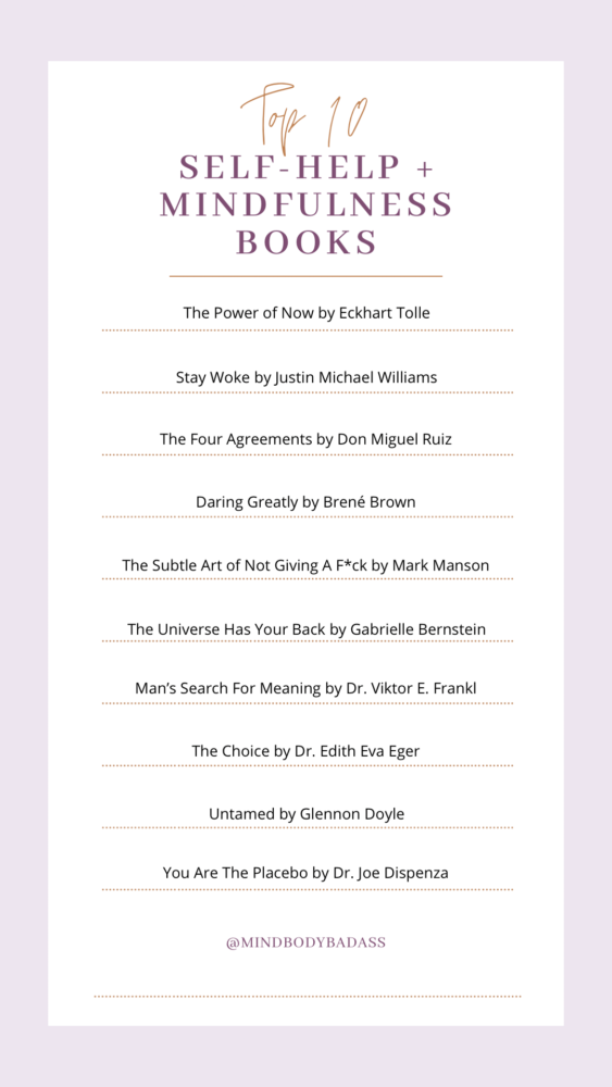 The Top 10 Self-Help Books To Learn About Mindfulness and Spiritual ...